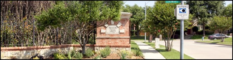 Map – Preston Green Plano